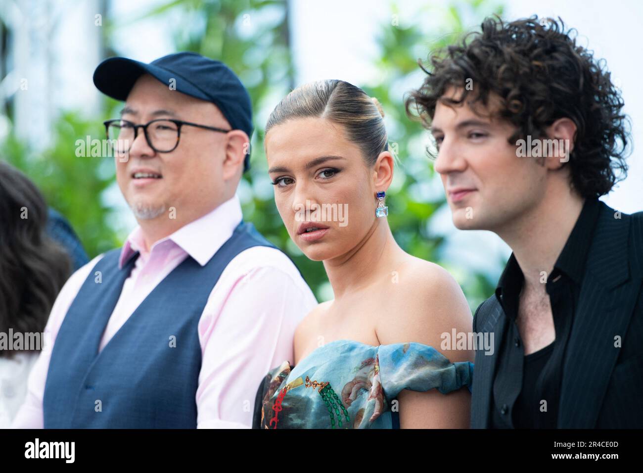 Cannes, France. 27th May, 2023. Peter Sohn, Adele Exarchopoulos and ...