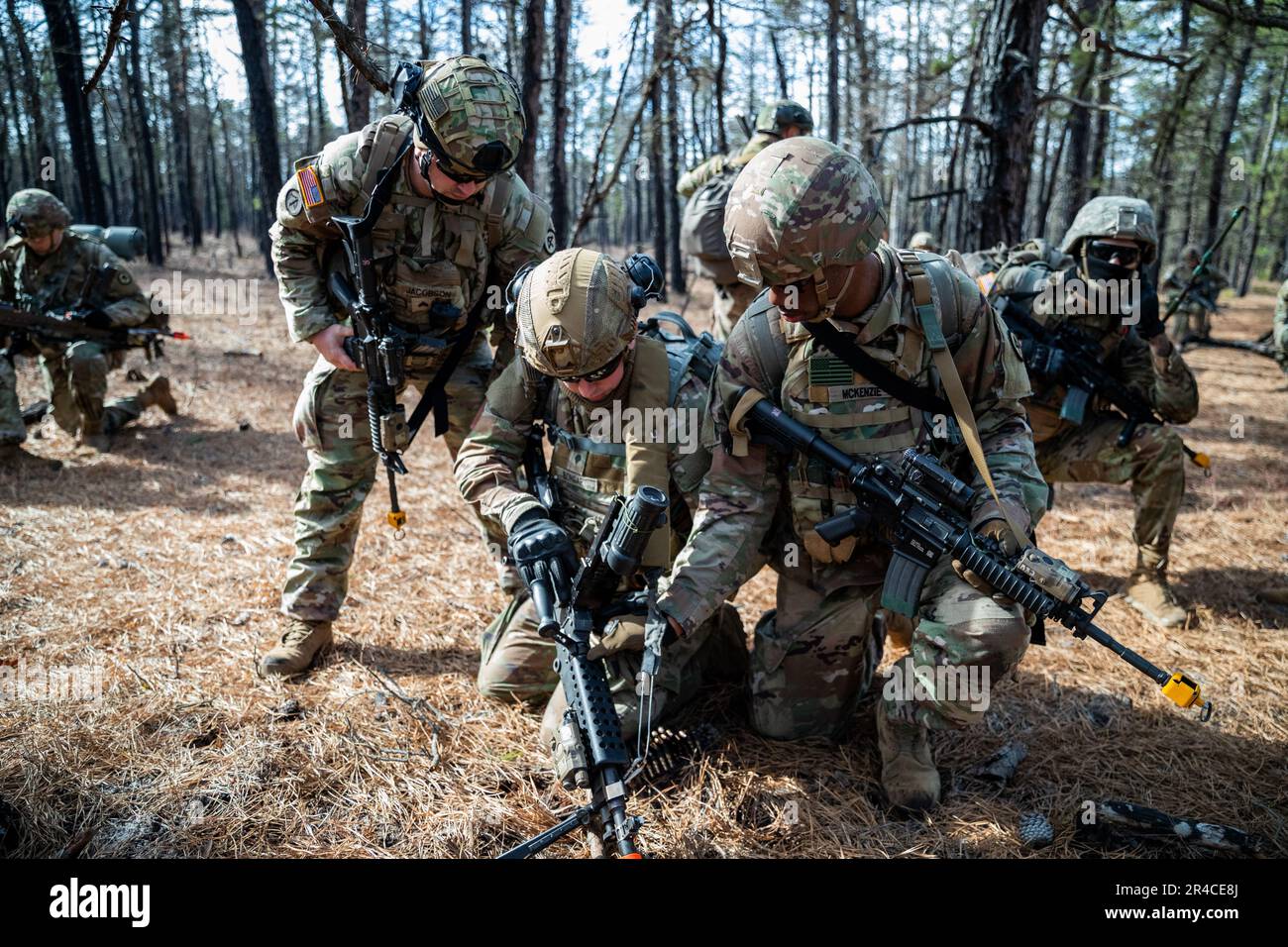 The New Jersey Army National Guard 114th Infantry Regiment and 150th ...