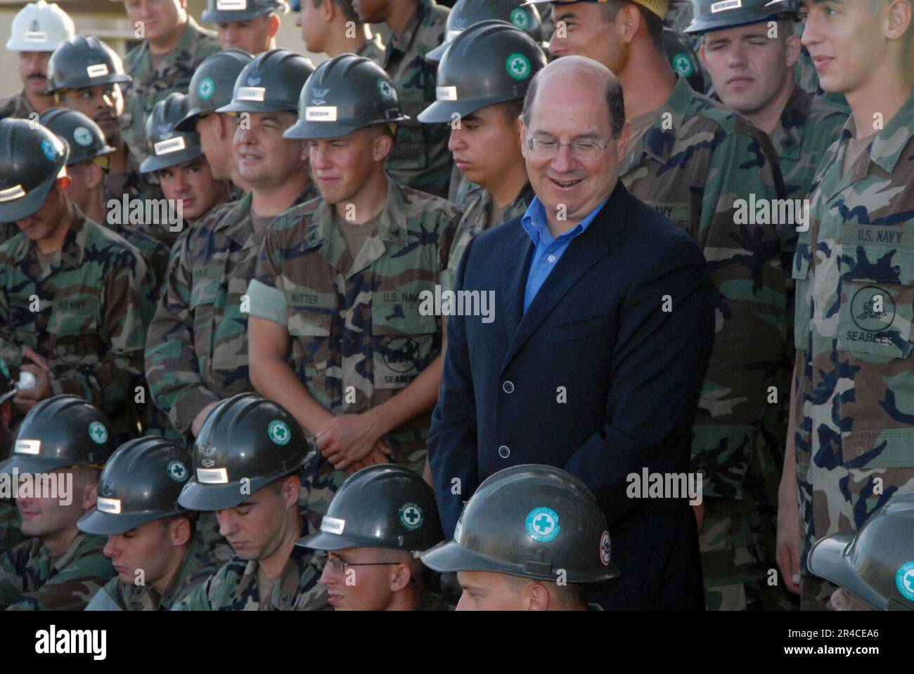 US Navy Secretary of the Navy (SECNAV), the Honorable Dr. Donald C ...
