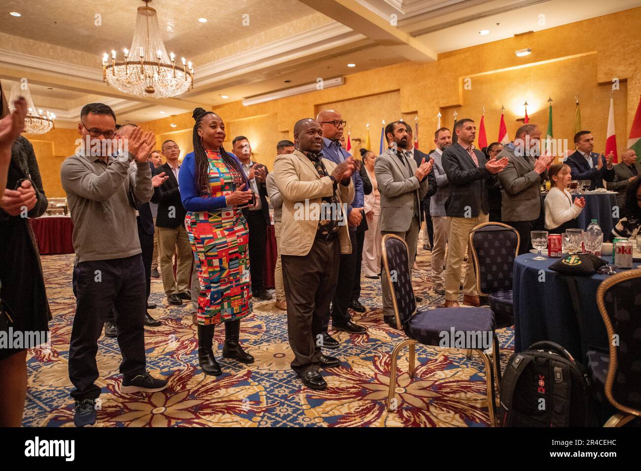 Sgt. Maj. of the Army Michael A. Grinston hosts a reception for ...