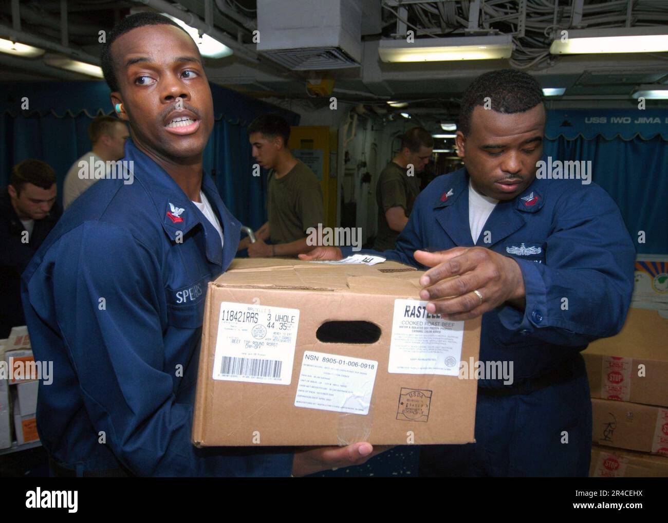 US Navy Culinary Specialist 2nd Class and Culinary Specialist 1st Class ...