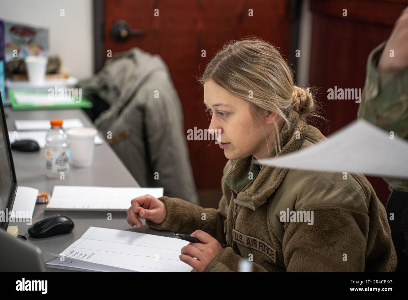 Staff Sgt. Harly Koenig, 114th Mission Support Group command support ...