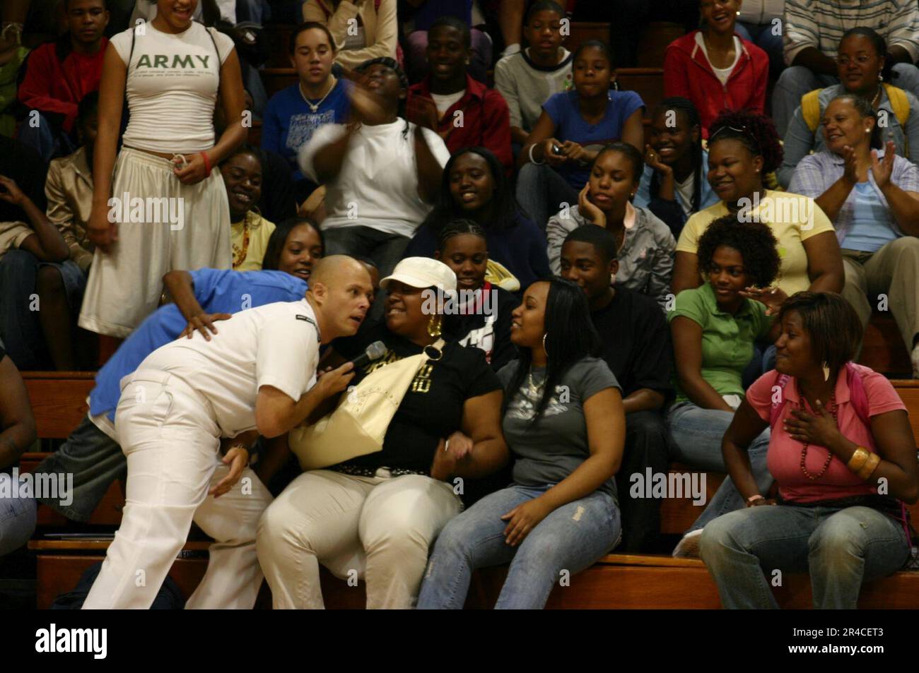 US Navy Musician 3rd Class assigned to the Navy Band Mid-South rock ...