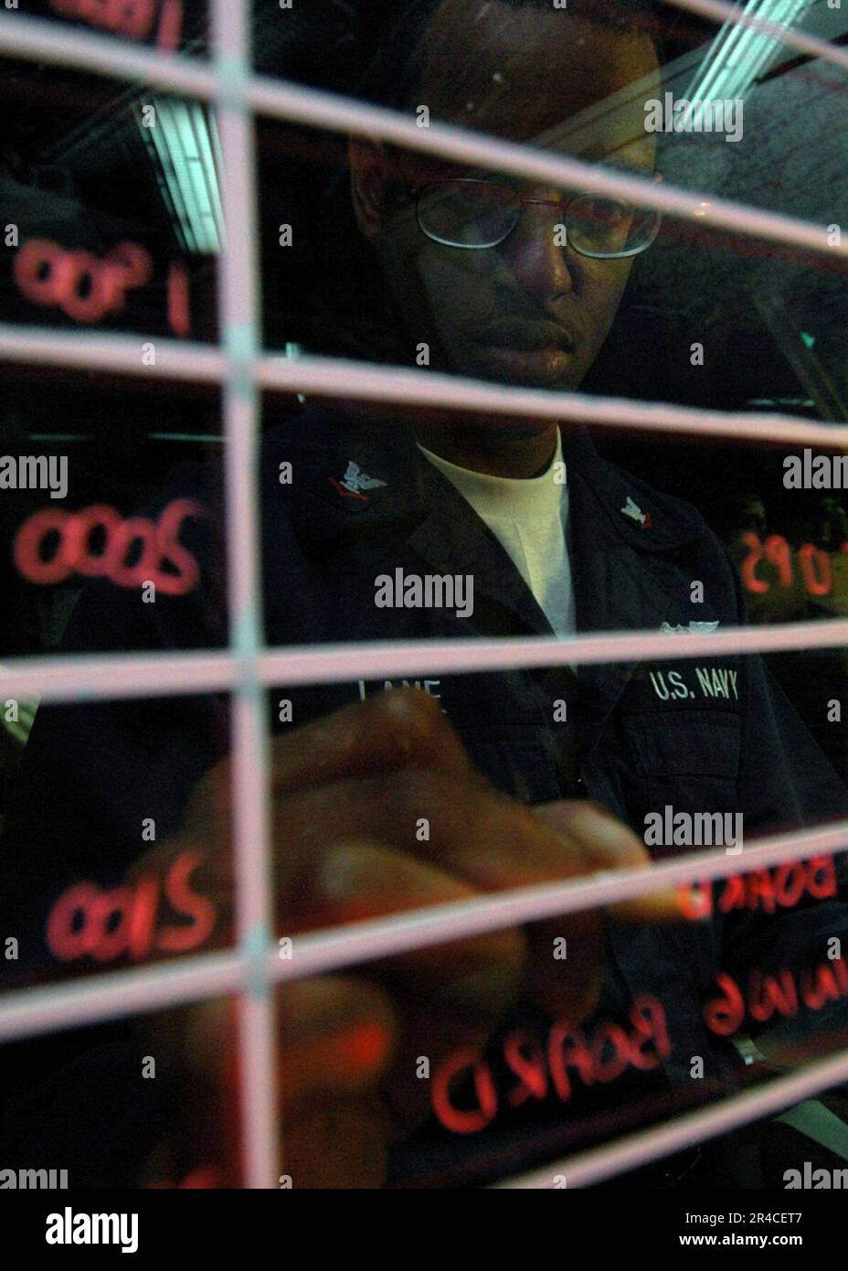 US Navy Air Traffic Controller 3rd Class assigned to Tactical Air ...