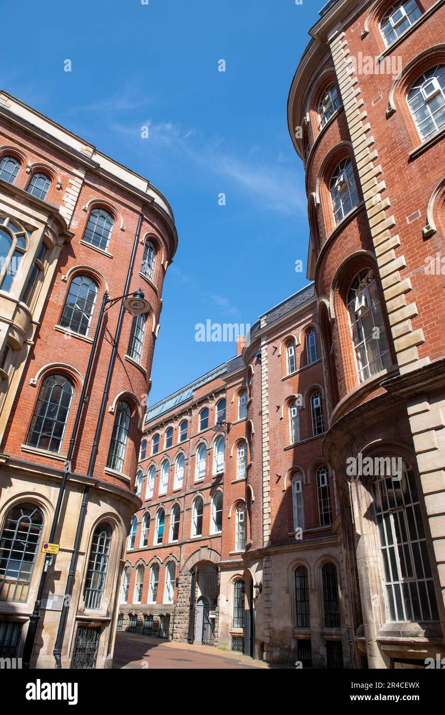 Broadway in the Lace Market area of Nottingham City, Nottinghamshire ...