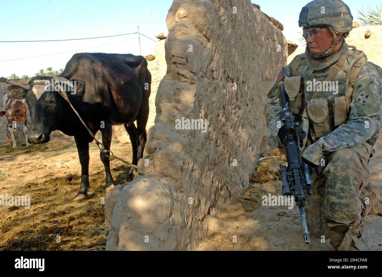 US Navy U.S. Army Pfc. from 1st Battalion, 68th Combined Arms Regiment ...