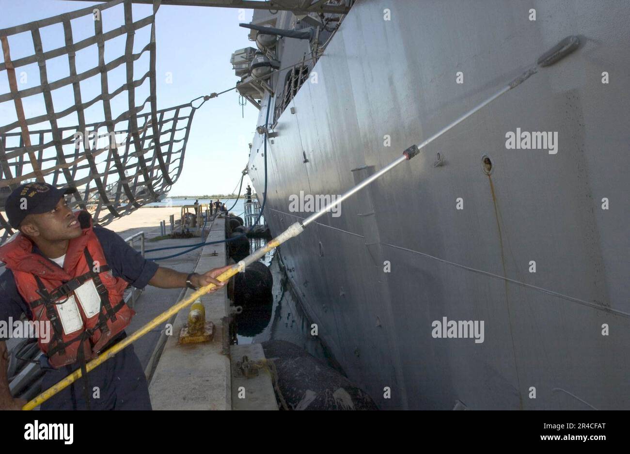 US Navy Fire Controlman 3rd Class assigned to the guided missile ...