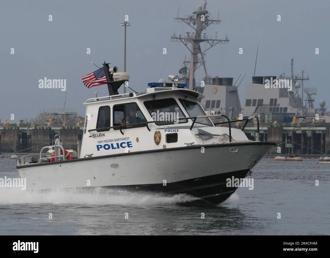 US Navy Master-at-Arms 3rd Class and Quartermaster 1st Class both ...