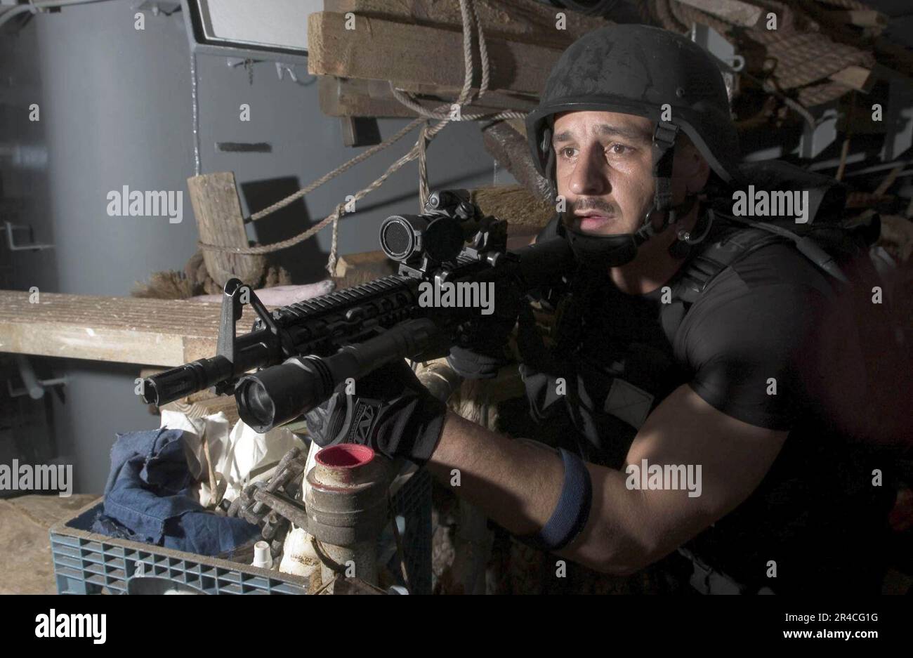 US Navy Fire Controlman 1st Class assigned to the guided missile ...