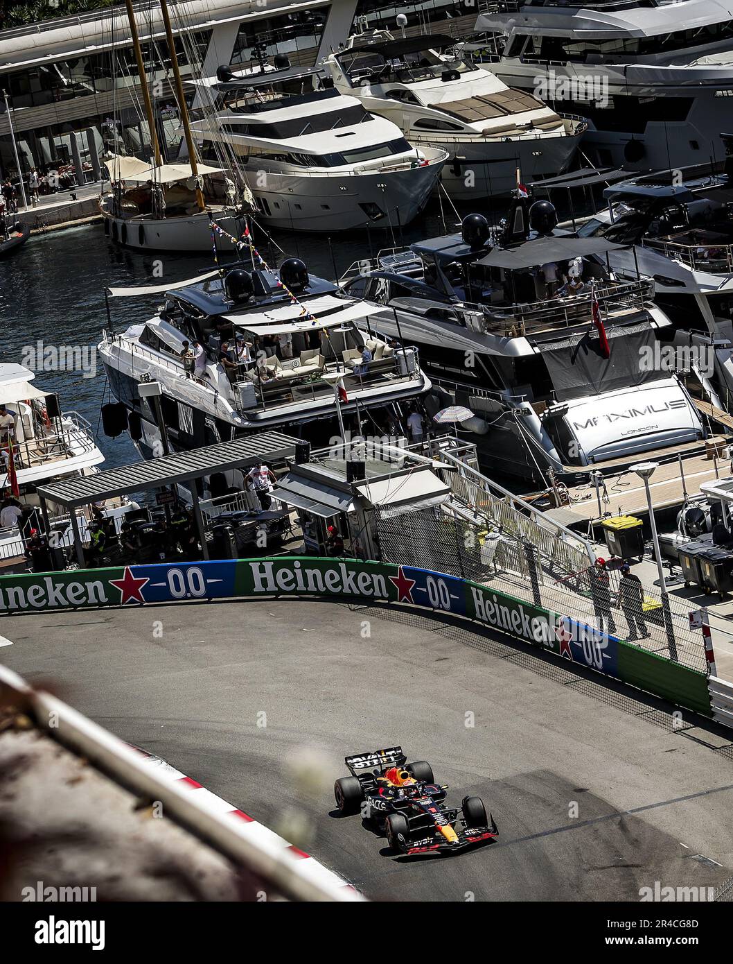 MONACO - Max Verstappen (Red Bull Racing) during the 3rd free practice ...