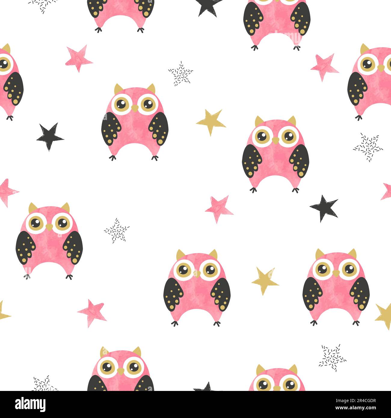 Cute Pink Owl Wallpapers