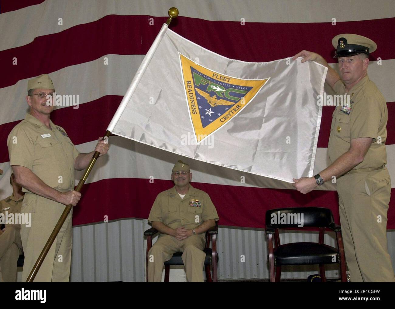 US Navy Commander, Fleet Readiness Center (FRC) Rear Adm. Michael ...