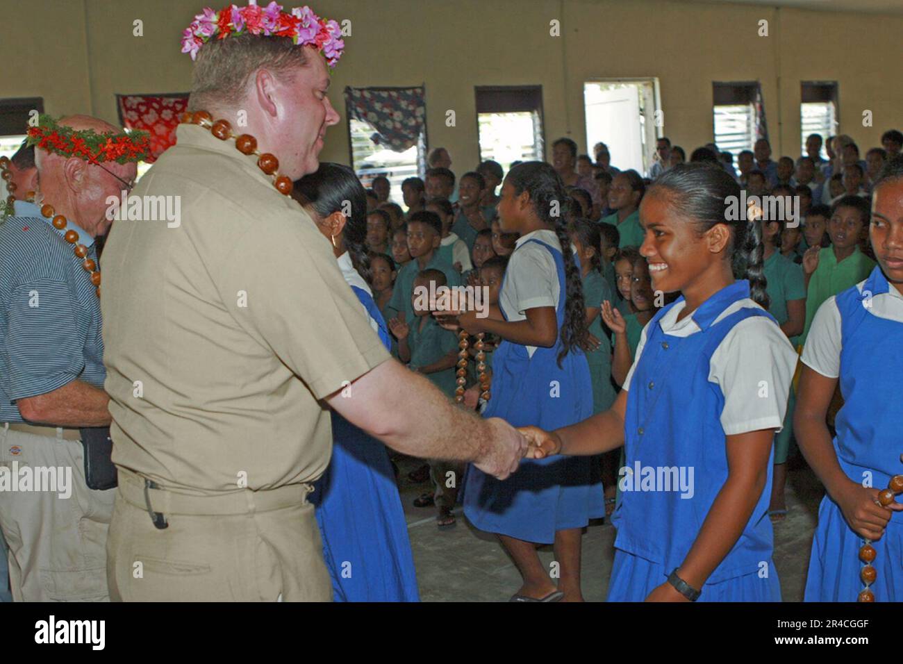 US Navy Commanding Officer Lt. Cmdr. USS Safeguard (ARS 50) and The ...