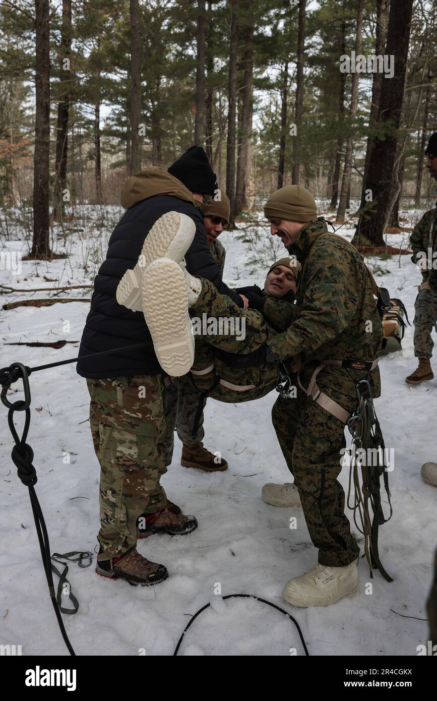 U.S. Army Capt. Ian Brambs, commander of Light Fighter School and ...