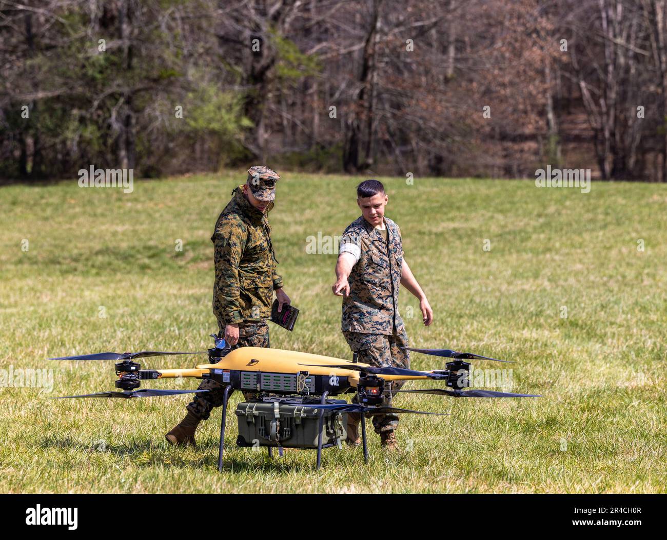 U.S. Marine Corps Cpl. Ian D. Lowe, Unmanned Logistics Systems-Air (ULS ...