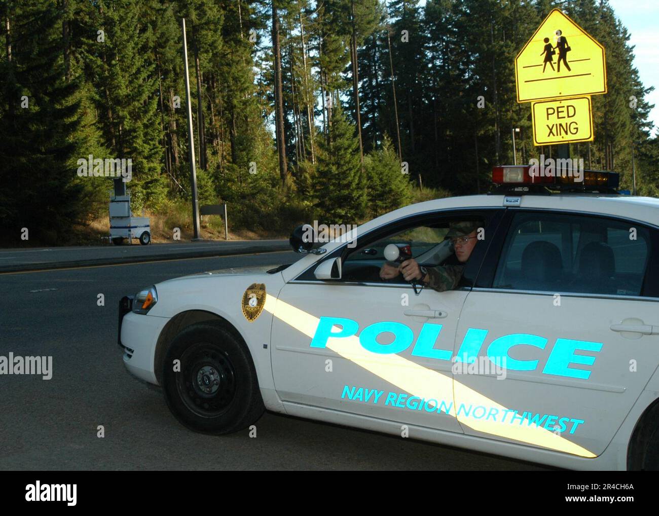 US Navy Master-at-Arms 3rd Class of Naval Base Kitsap (NBK), Bangor ...