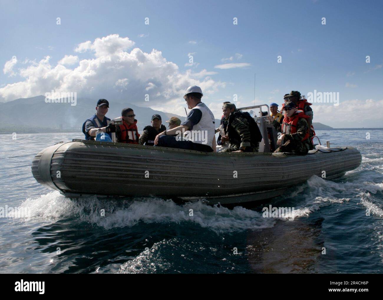 US Navy A visit, board, search, and seizure team assigned to guided ...