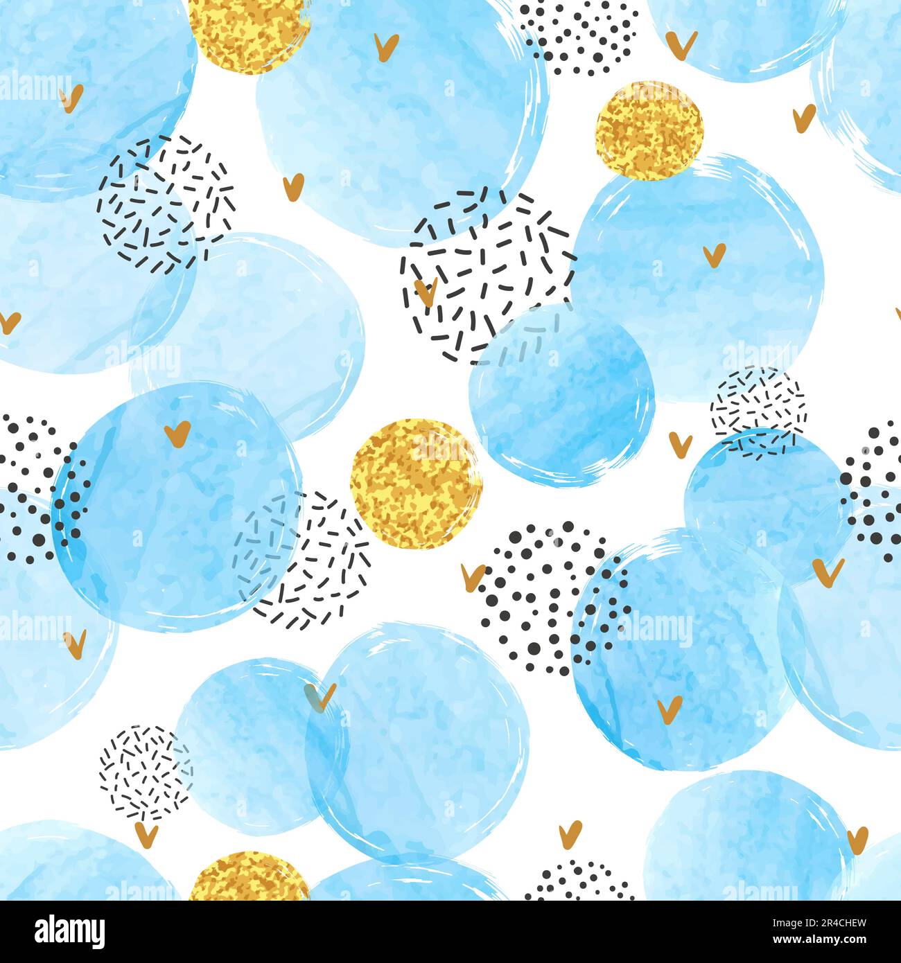Blue polka dotted Stock Vector Images - Alamy