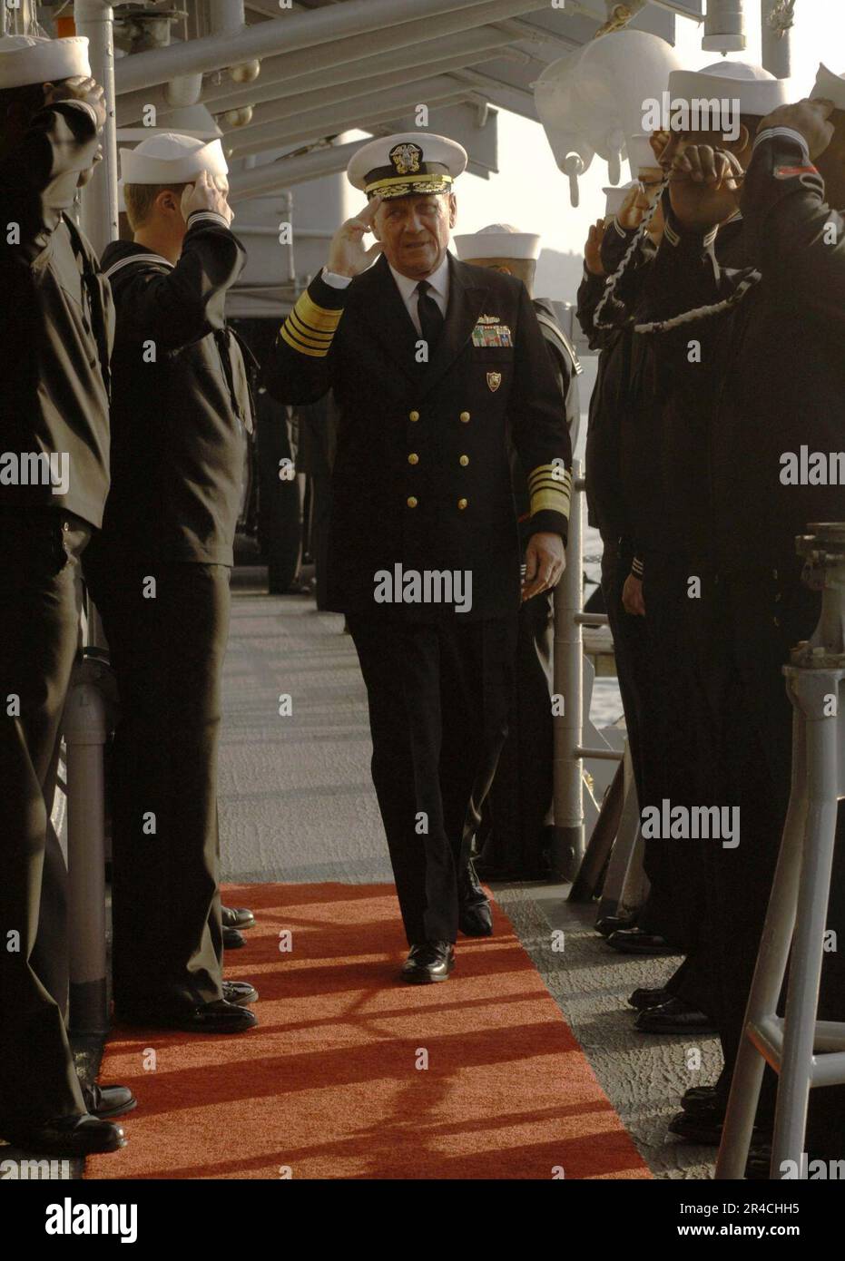 US Navy Commander, U.S. Naval Forces Europe Adm. Harry Ulrich III ...
