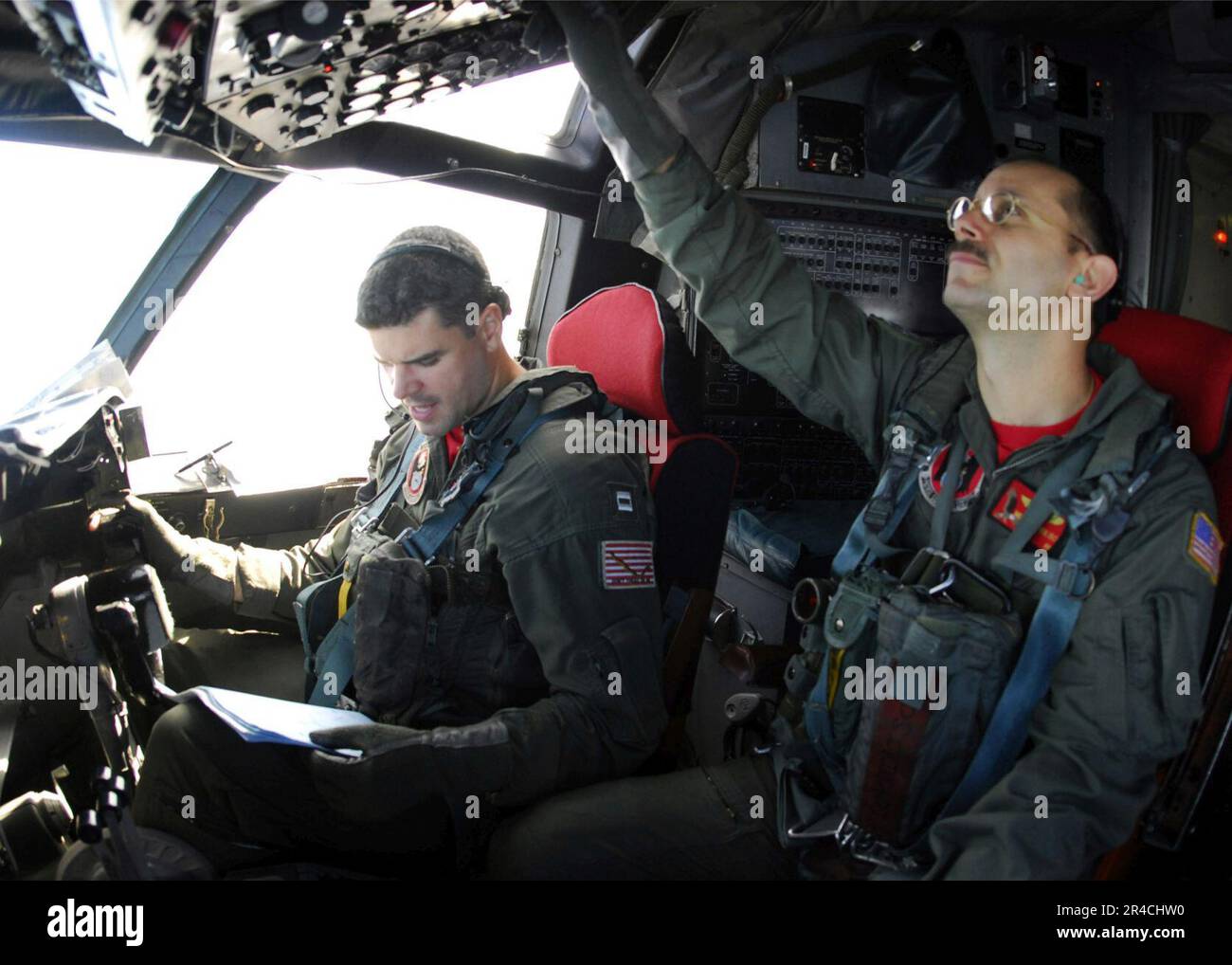 US Navy Lt. pilot and mission commander, and Chief Aviation Warfare ...