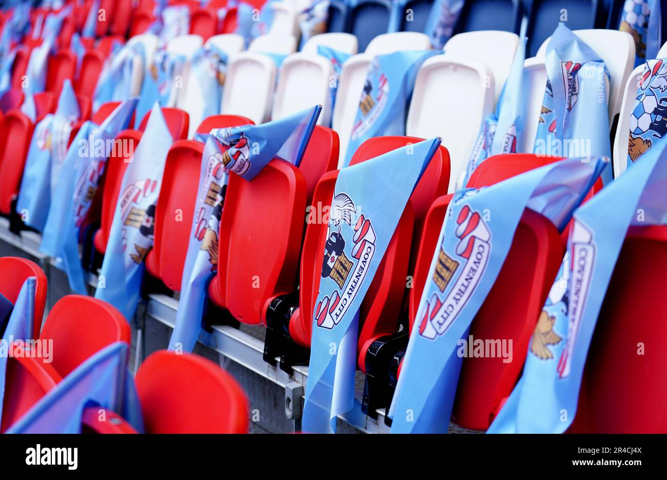 Flags at the city of coventry stadium hi-res stock photography and ...