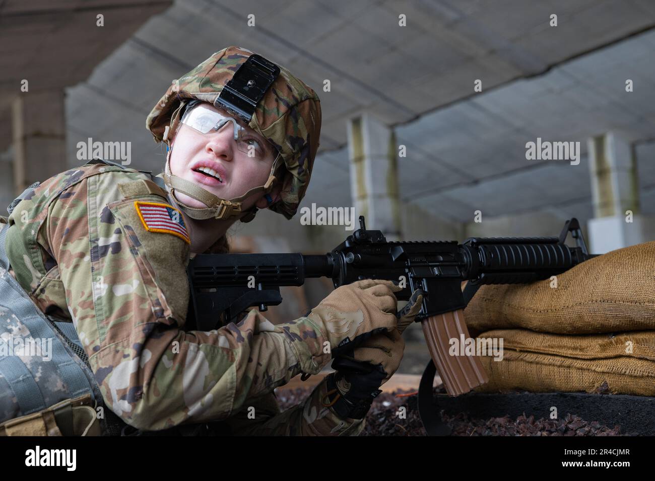 U.S. Army Sgt. Rachel Moniz, a recruiting and retention non ...