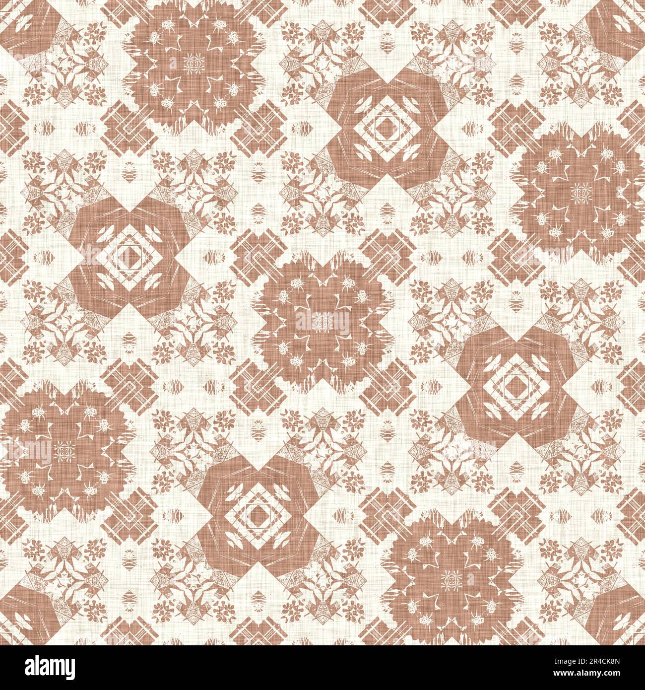 Peach pink cottagecore cozy tartan pattern. Cottagecore rustic marl ...