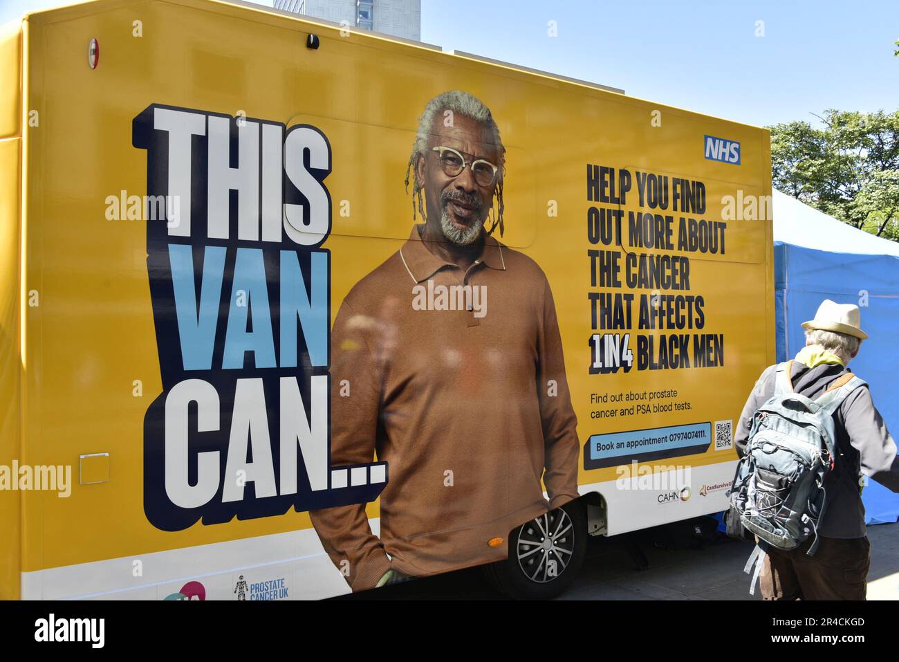 Prostate cancer test van nhs hi-res stock photography and images - Alamy