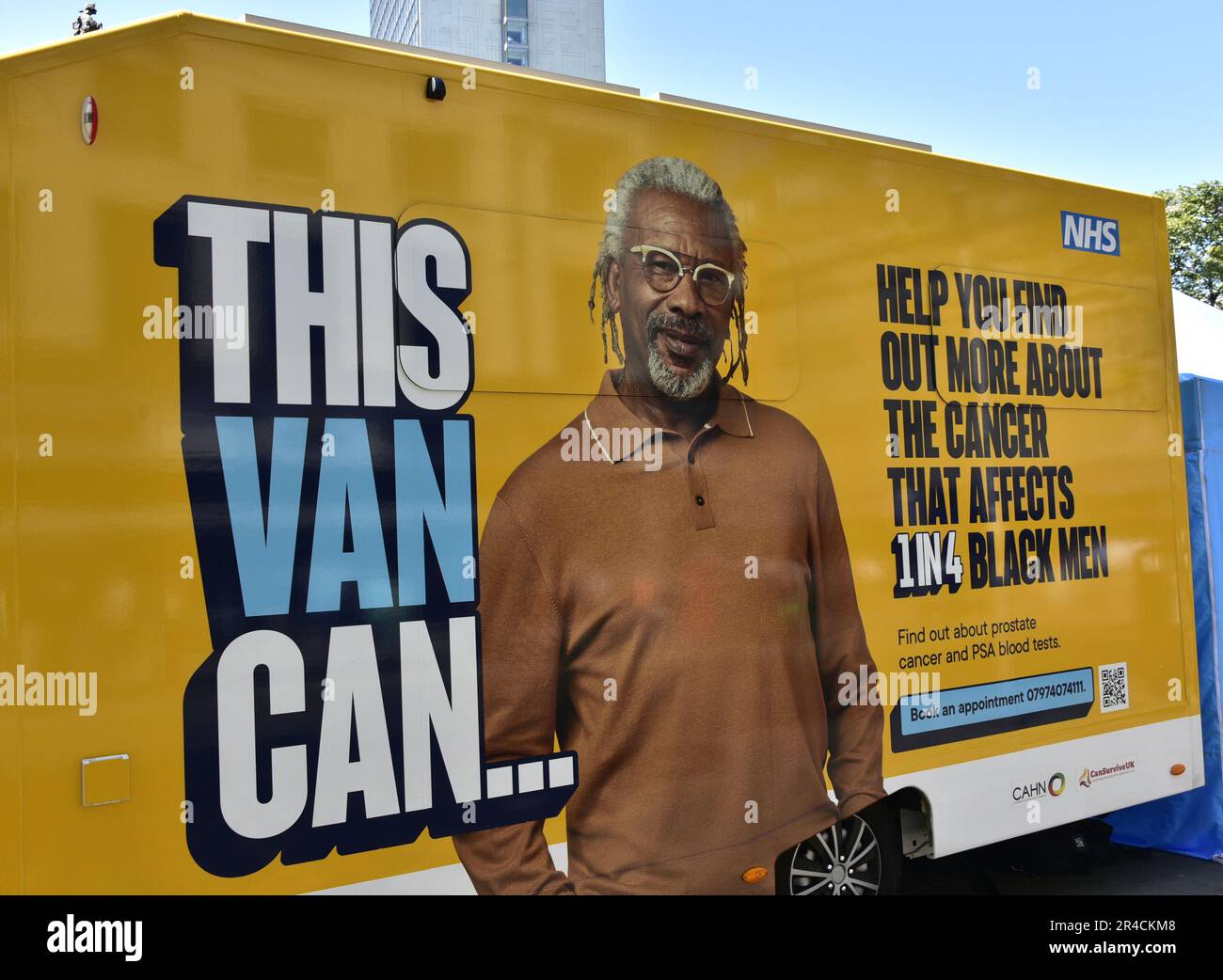 Prostate cancer test van nhs hi-res stock photography and images - Alamy