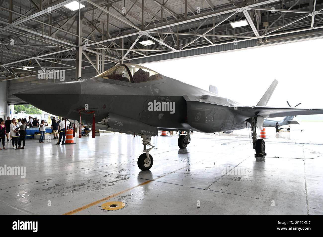 Miami, FL, USA. 26th May, 2023. The USAF Lockheed Martin F-35 Lightning ...