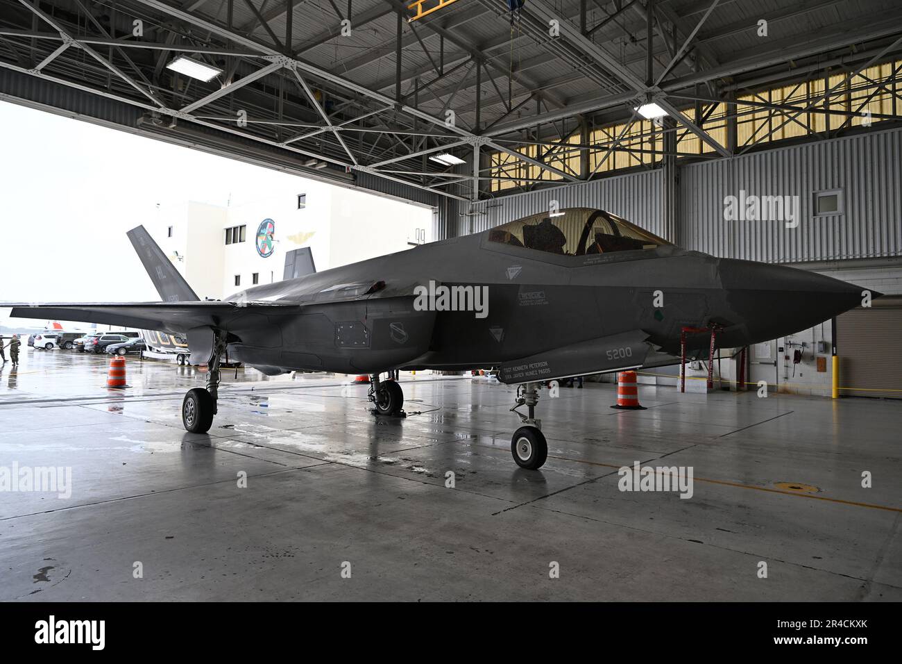 Miami, FL, USA. 26th May, 2023. The USAF Lockheed Martin F-35 Lightning ...