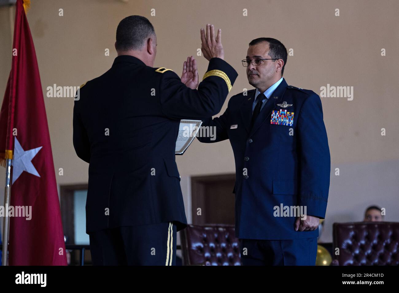 U.S. Army Brig. Gen. Miguel A. Mendez, acting adjutant general of ...