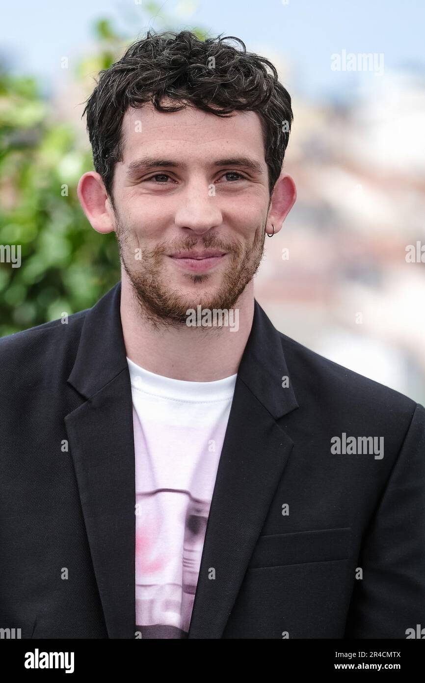 Cannes, France. 27th May, 2023. Josh O'Connor photographed during the ...