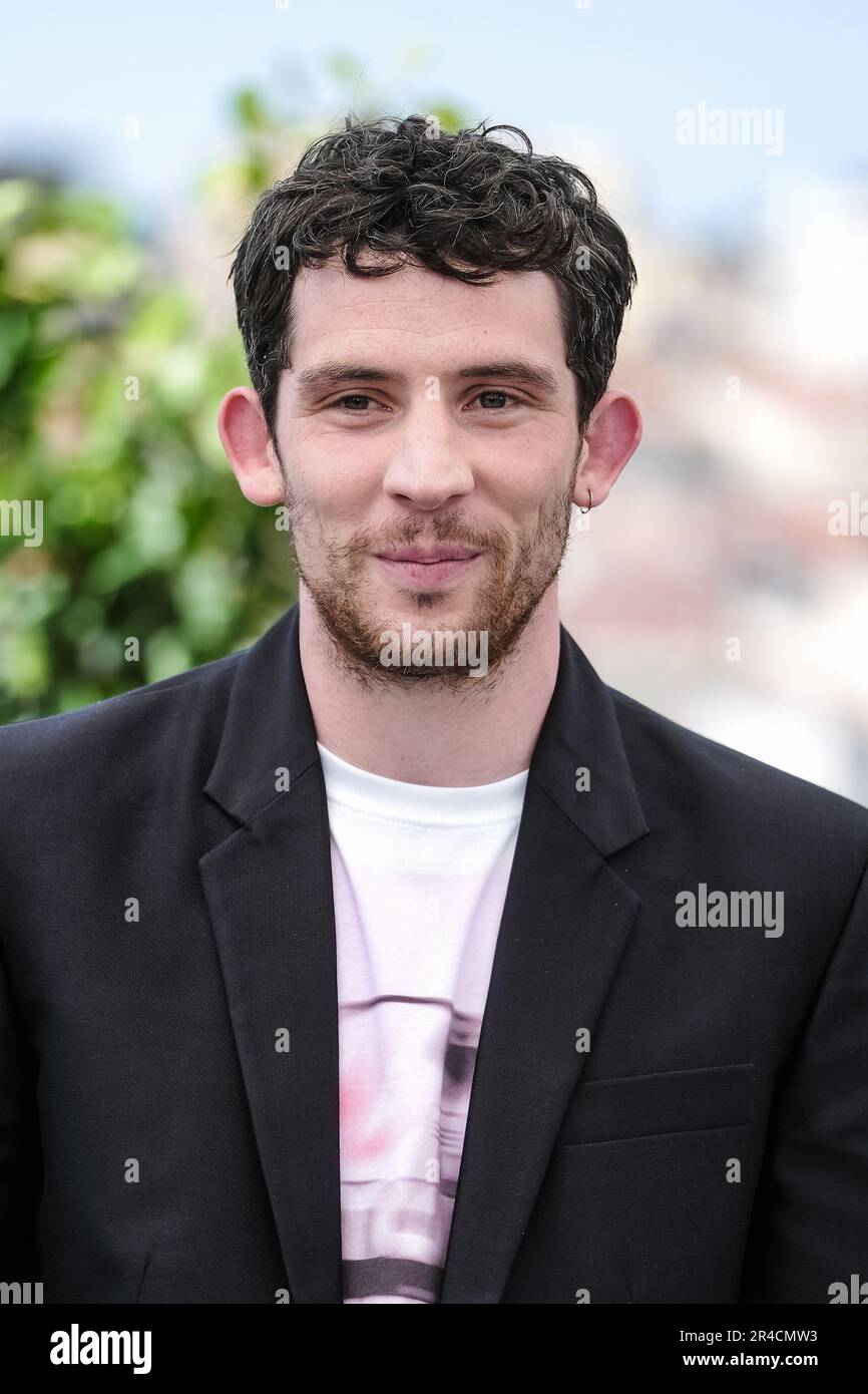 Cannes, France. 27th May, 2023. Josh O'Connor photographed during the ...