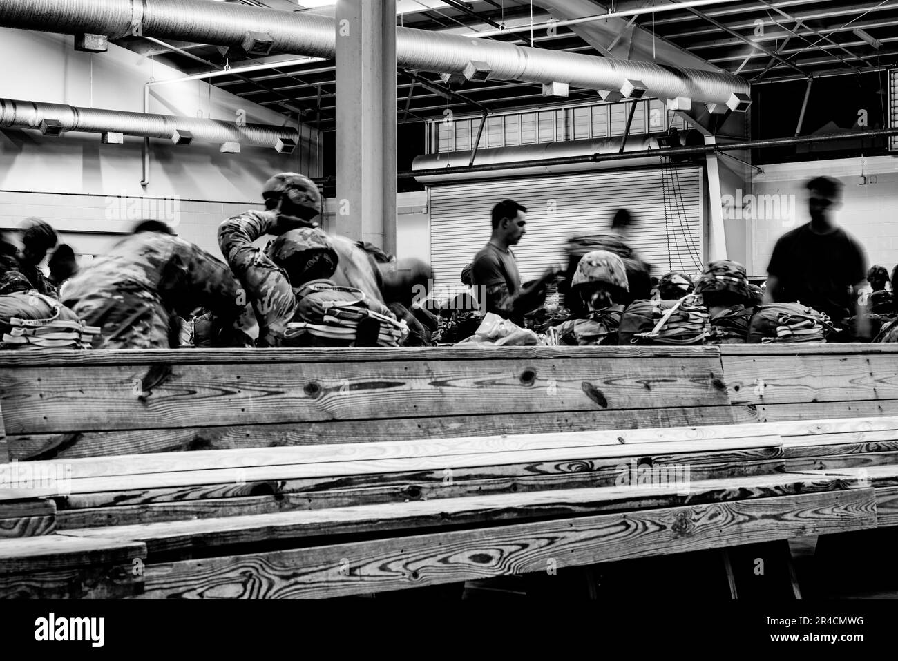 Paratroopers of the 2nd Brigade Combat Team, 82nd Airborne Division don ...