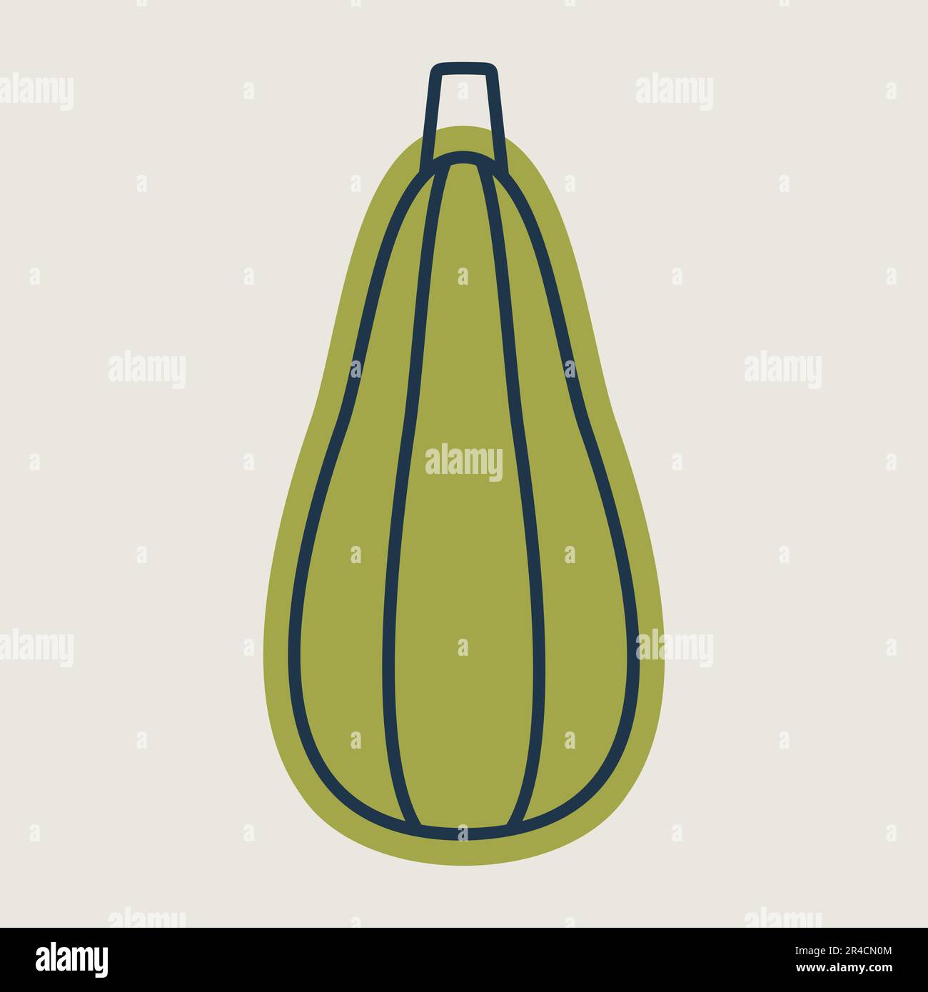 Zucchini isolated vector icon. Vegetable sign. Graph symbol for food ...