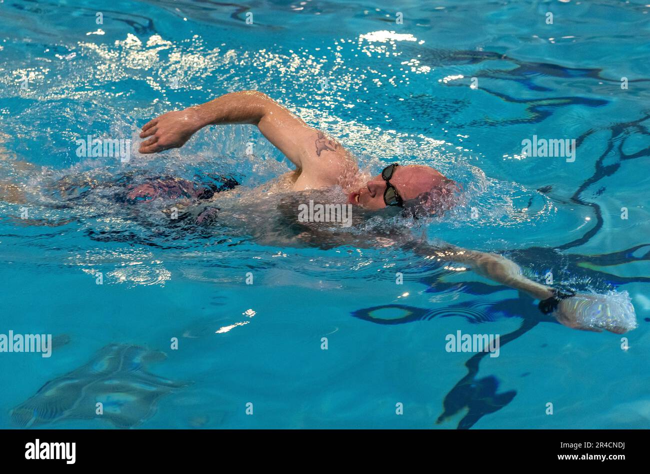 U.S. Marine Corps Capt. Stephen W. Dukes, an instructor with the U.S ...