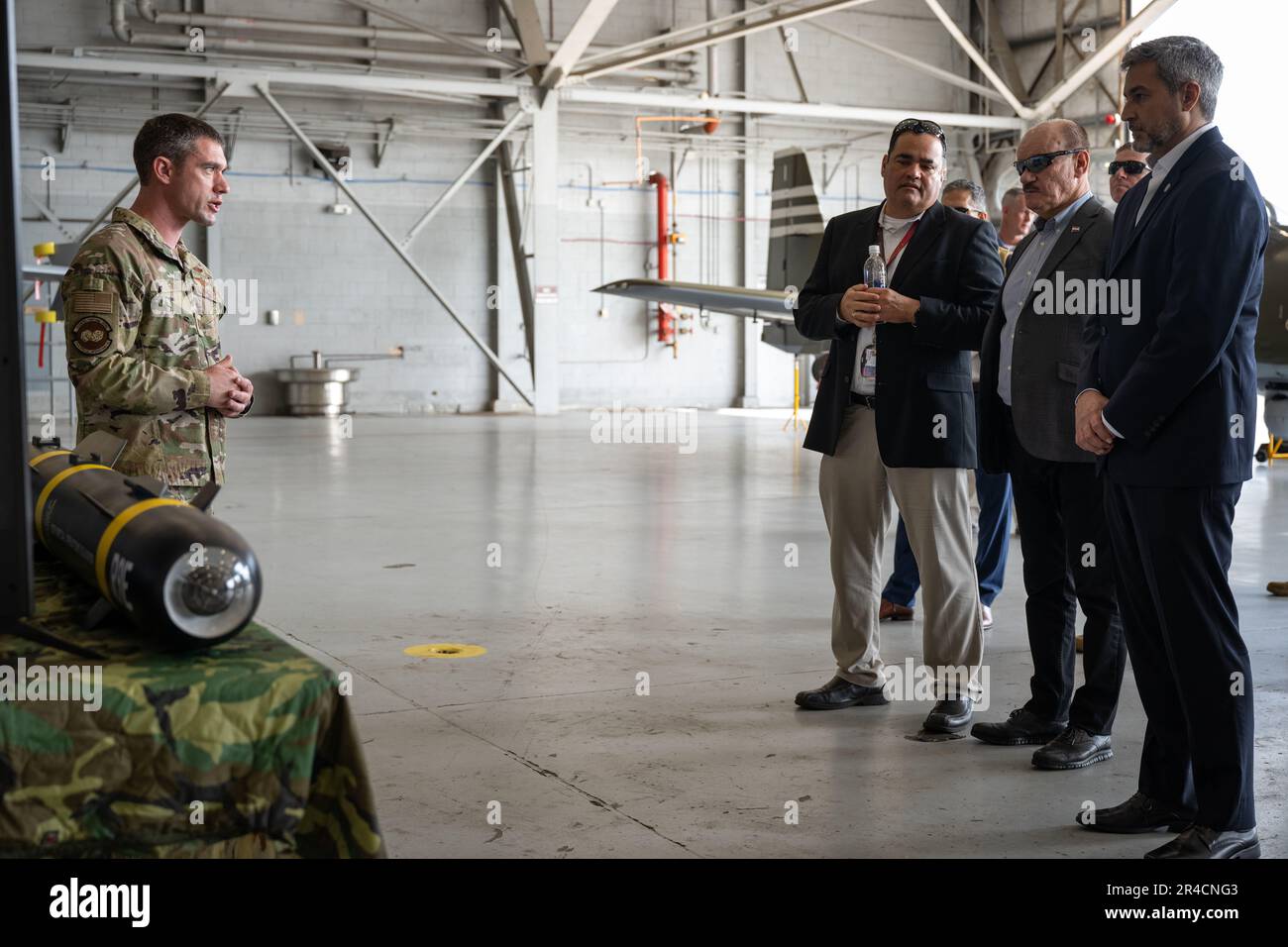 President Mario Abdo Benítez of the Republic of Paraguay participates ...