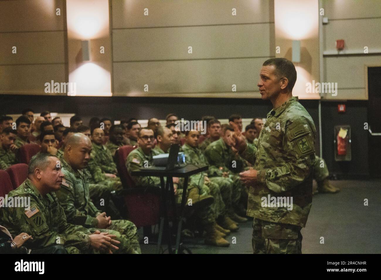 Sergeant Major of the Army, Michael A. Grinston, came to the 7th Army ...