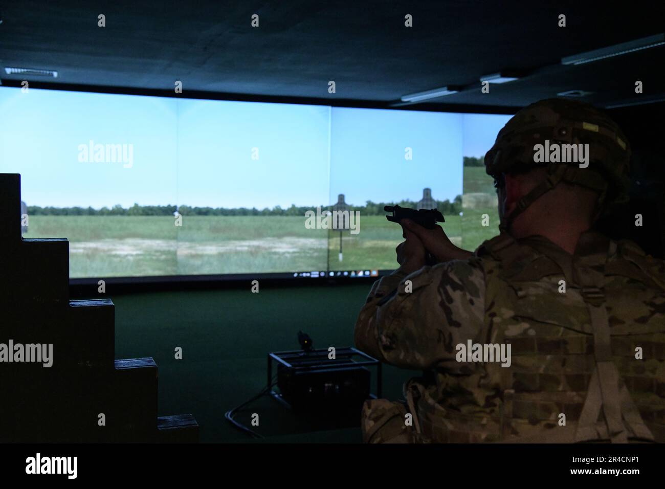 A U.S. Soldier assigned to United States Army Garrison Bavaria partakes ...