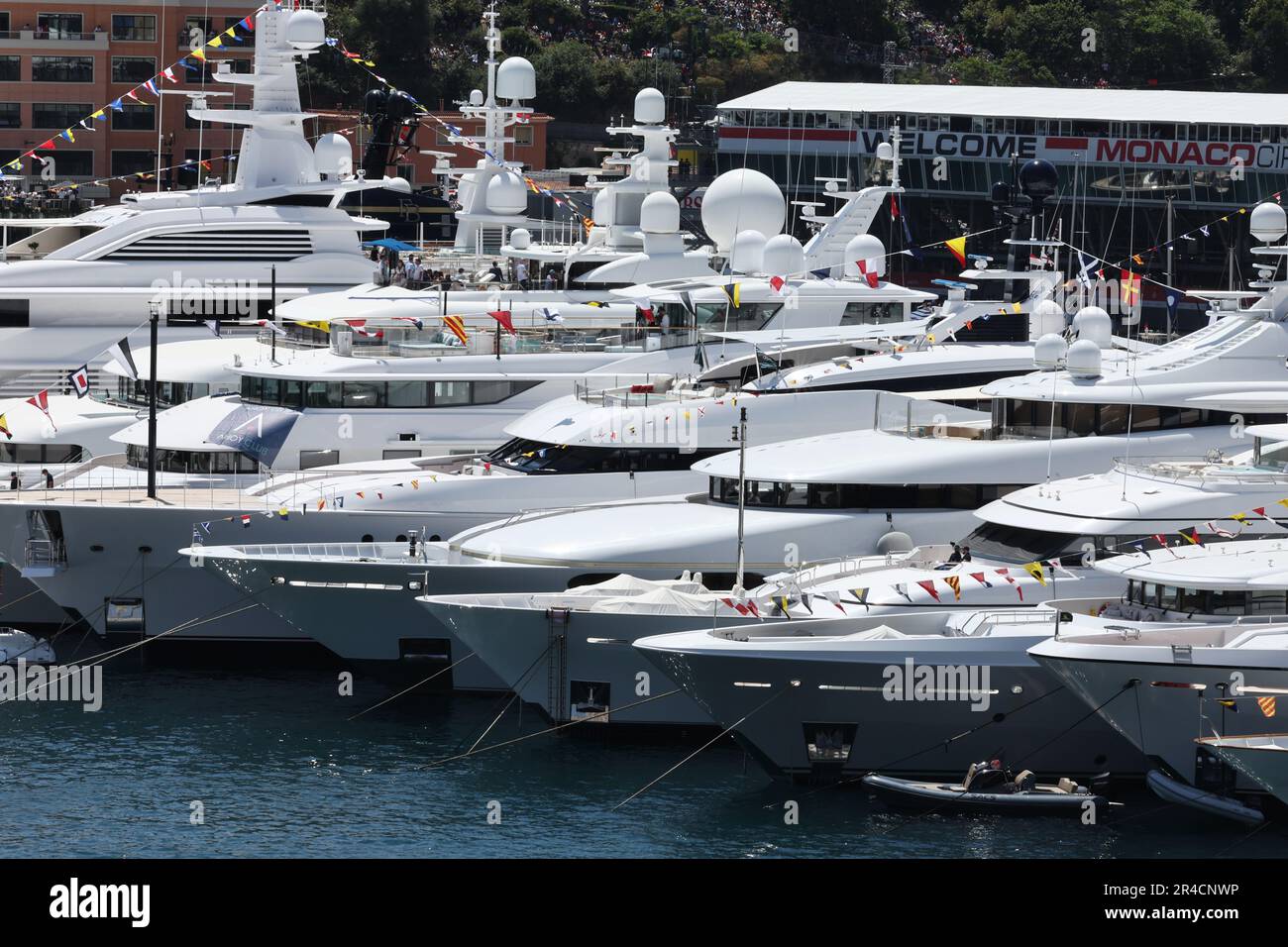 Monte Carlo, Monaco. 27th May, 2023. Boats in the scenic Monaco Harbour ...