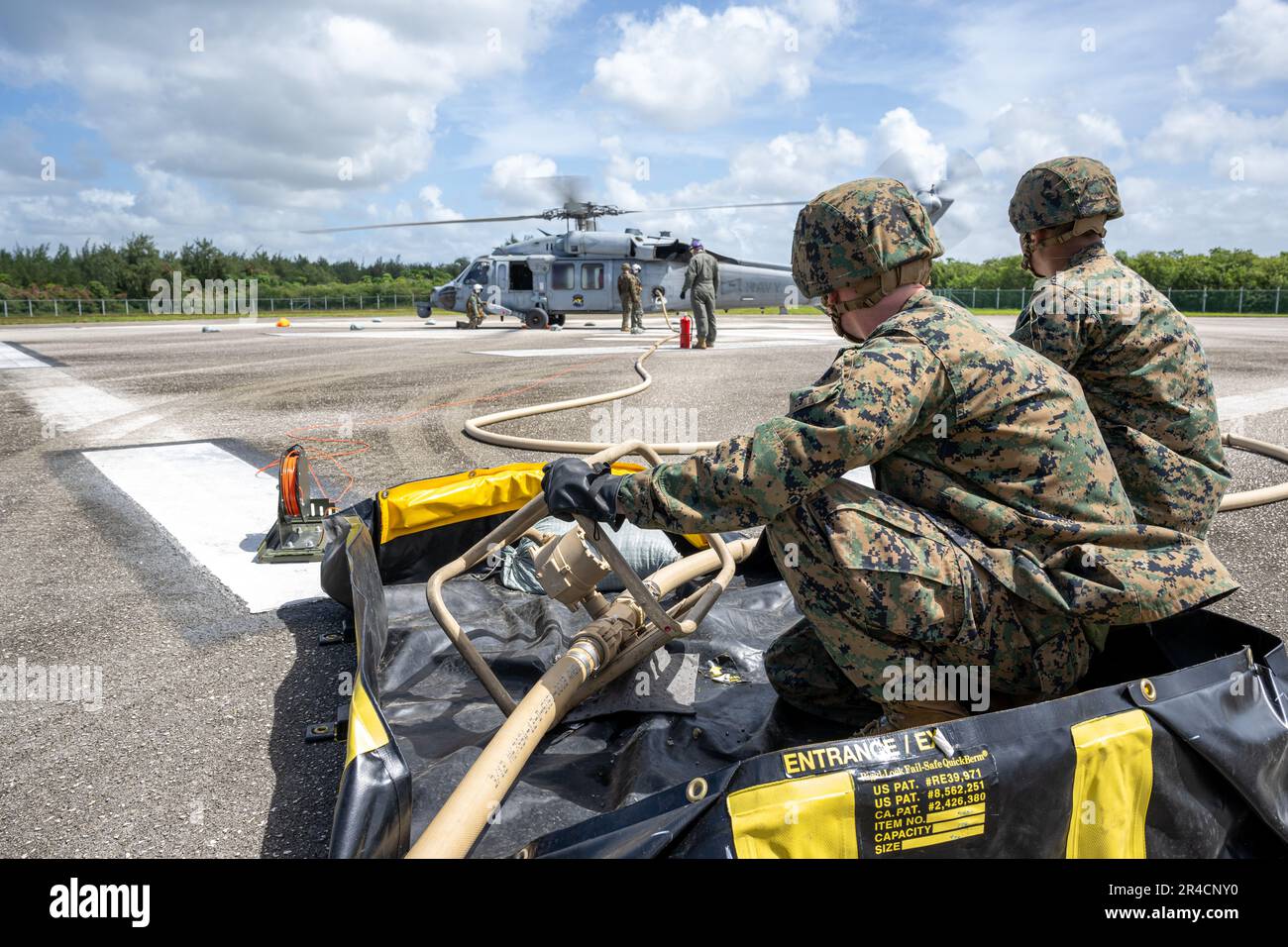 NAVAL BASE GUAM, Santa Rita, Guam (Feb. 14, 2023) Navy Cargo Handling ...