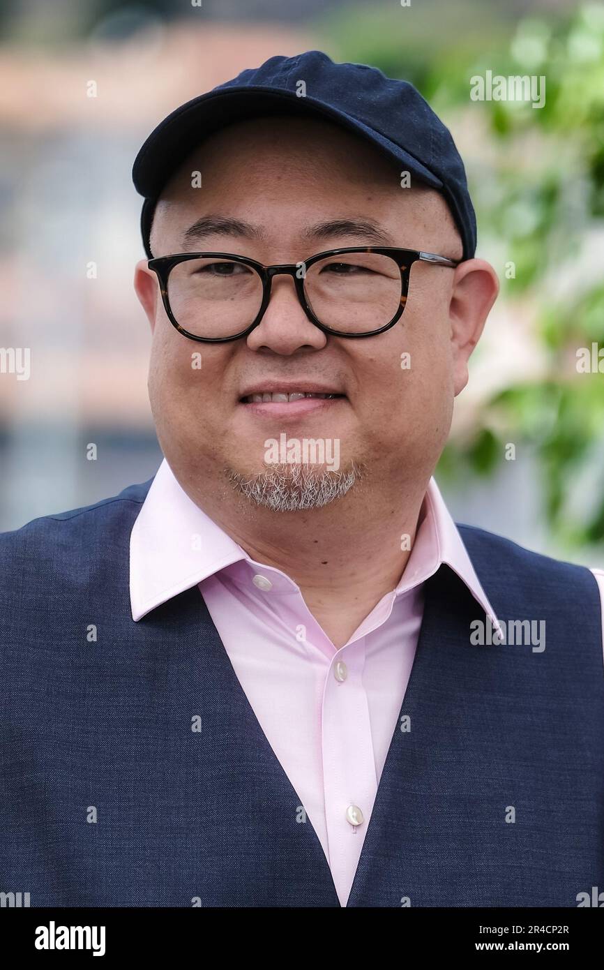 Cannes, France. 27th May, 2023. Peter Sohn photographed during the ...