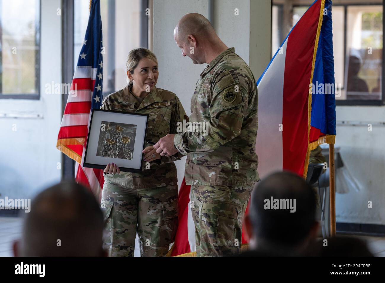 U.S. Air Force Col. Steven Campbell, the outgoing commander of the ...