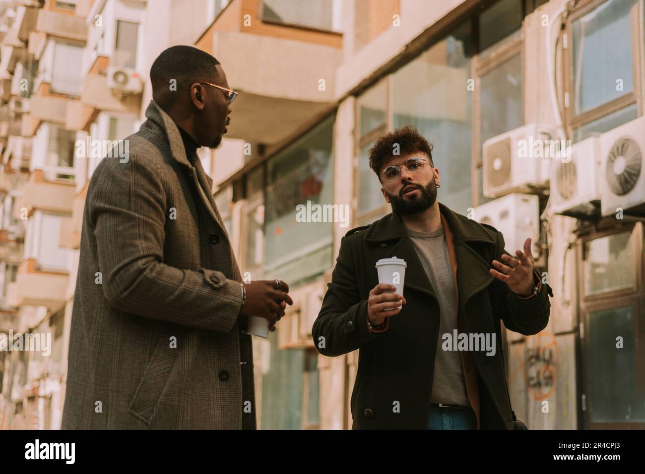 Explaining himself hi-res stock photography and images - Alamy