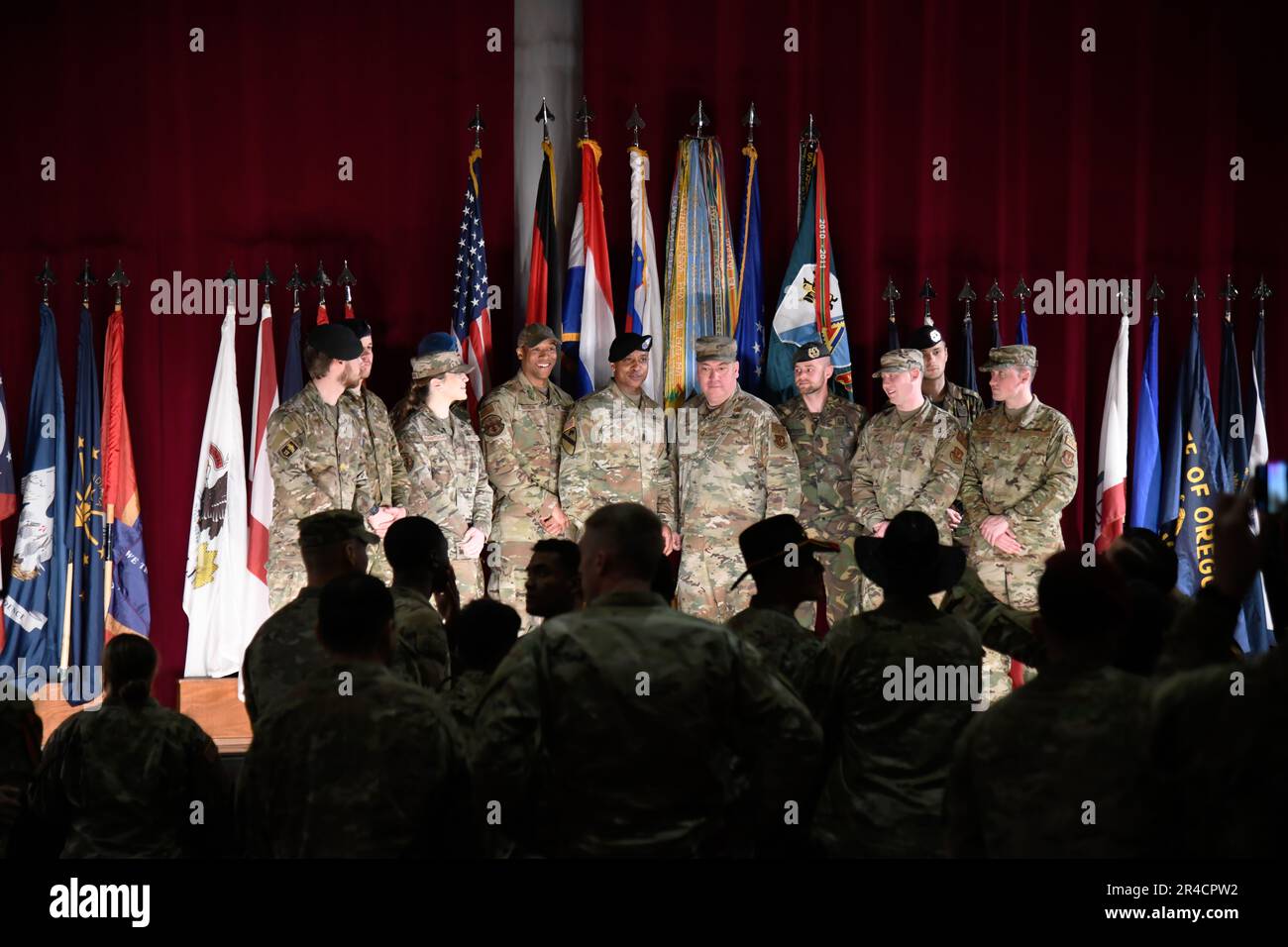U.S. and multinational Soldiers assigned to various units within U.S ...