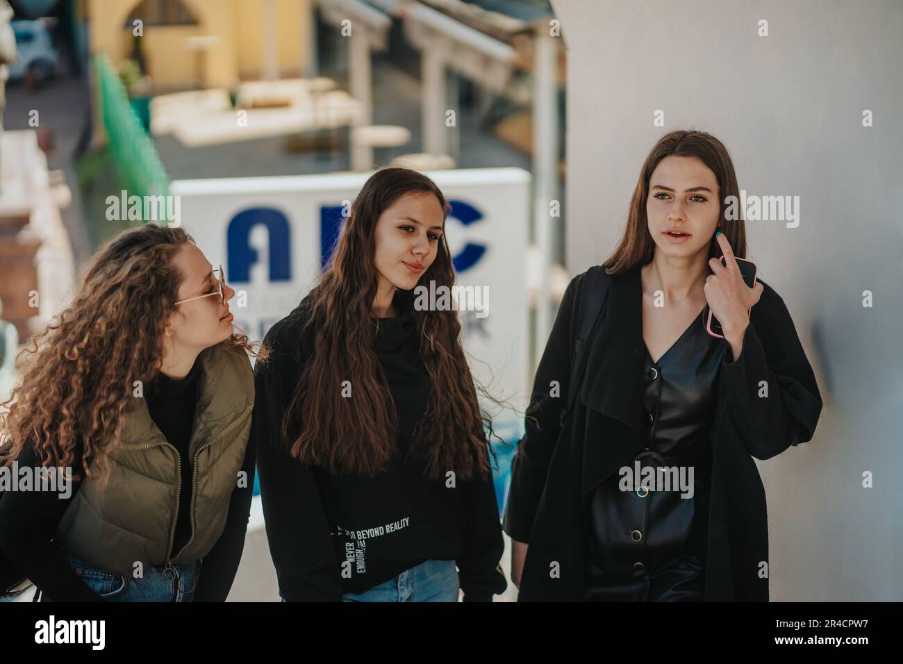 Reacting differently hi-res stock photography and images - Alamy