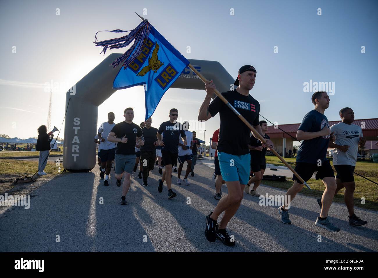Airmen assigned to the 6th Air Refueling Wing participate in a ...