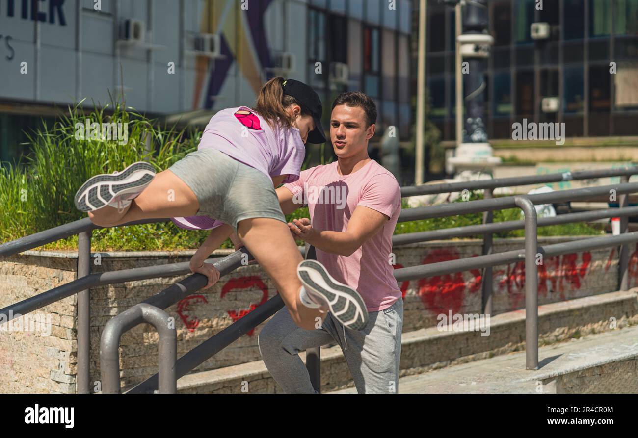 Sportsgirl having fun hi-res stock photography and images - Alamy