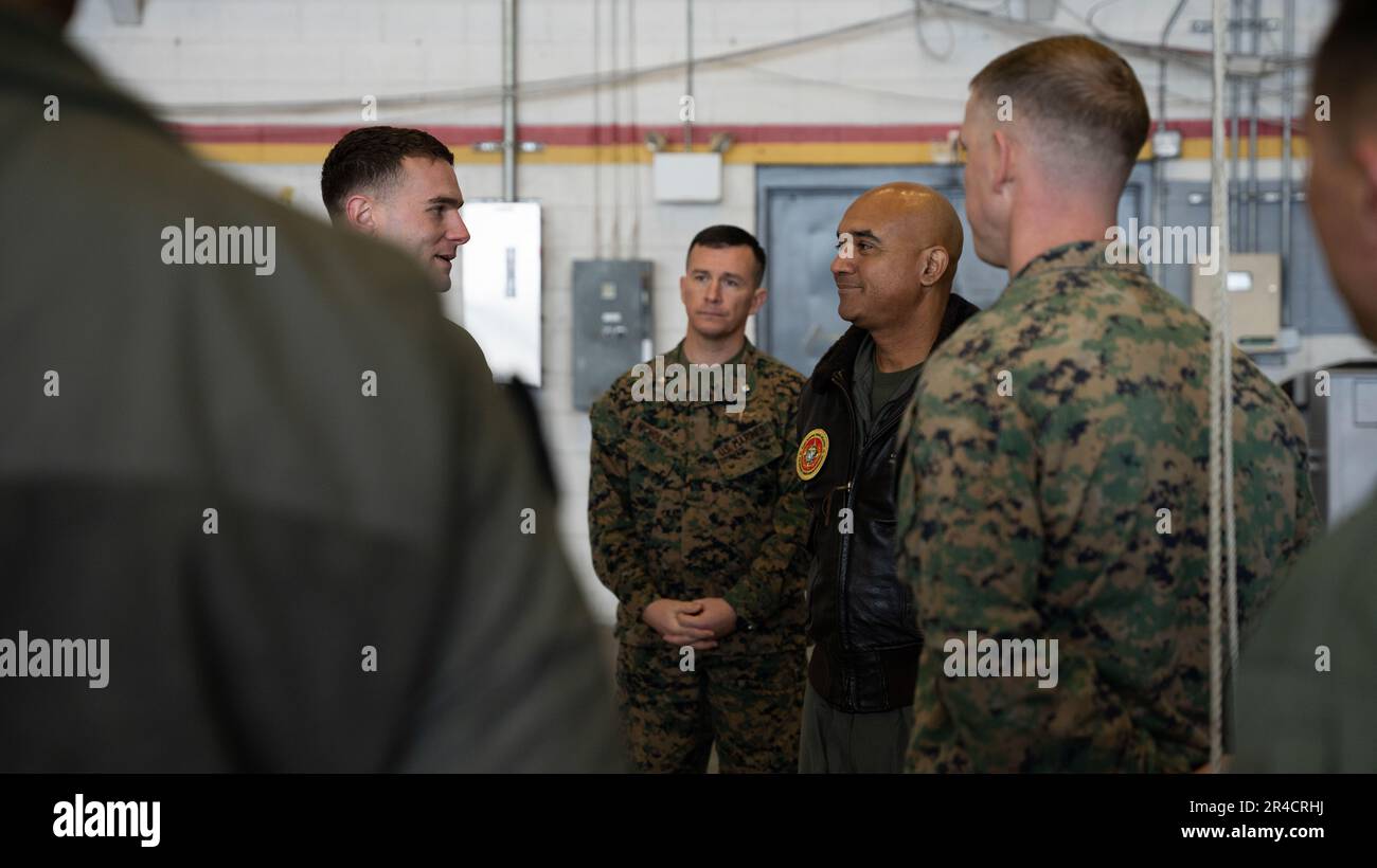U.S. Marine Corps Lt. Gen. Brian W. Cavanaugh, the commanding general ...
